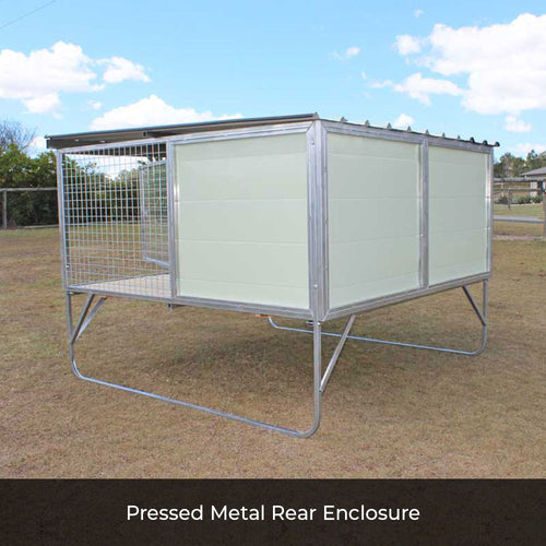 "Aussie Dog Kennels" Raised Dog Kennel